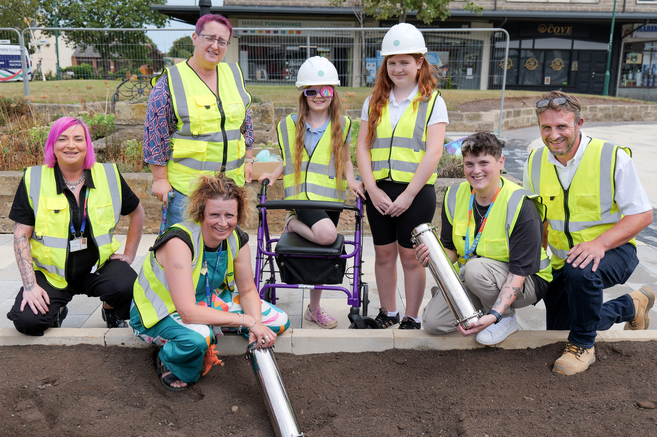 News | Time capsule to mark Marske Square redevelopment and school anniversary | Beyond Housing